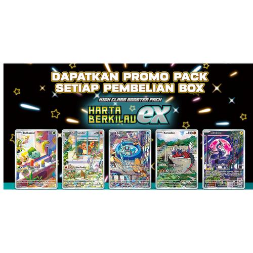 Jual Pokemon TCG Scarlet & Violet Harta Berkilau EX SV4A Booster Box - Jakarta Utara ...