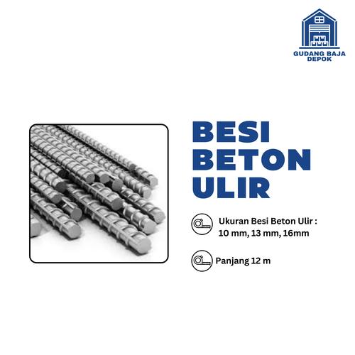 Jual Besi Beton Ulir Bangunan Rangka Besi Beton - 16 mm - Kota Depok ...