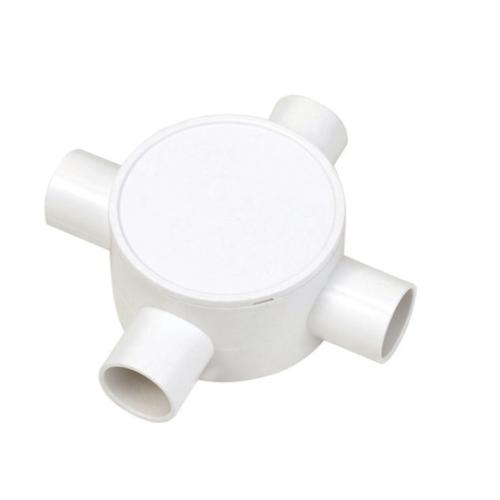 Jual ROUND BOX 4 PORTS/4 WAY CONDUIT ONEADD 20MM ROUND JUNCTION BOX ...