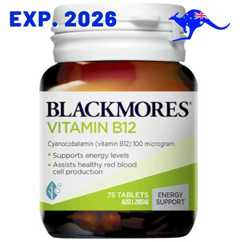 Jual Blackmores Vitamin Mega B Complex 75 Tablet Vit B12 B 12 Tablets ...