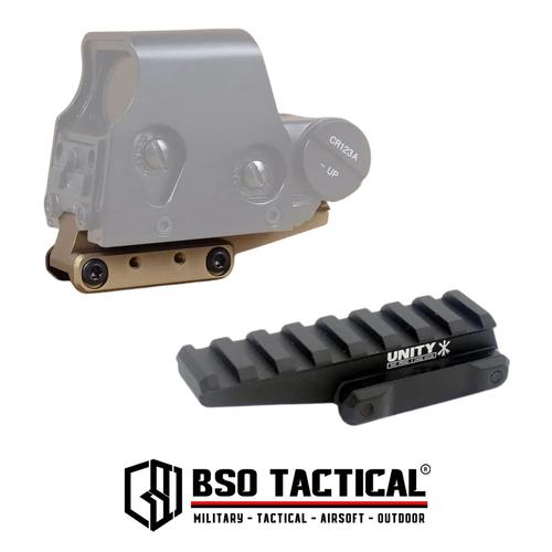 Promo Unity Tactical FAST Style Riser Mount Picatinny Rail for Optic ...