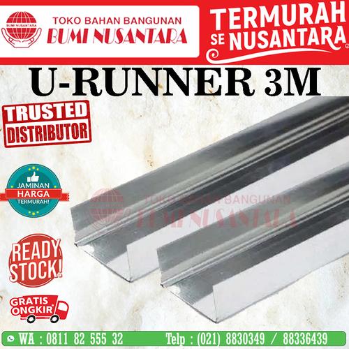 Jual Urunner 76 u runner Baja Ringan Rangka Metal Partisi Gipsum Gypsum ...