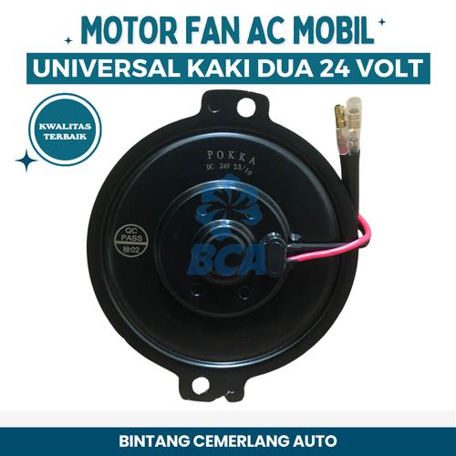 Jual Motor Extra Fan Condensor Radiator 24 VOLT AC Mobil Universal 24V ...