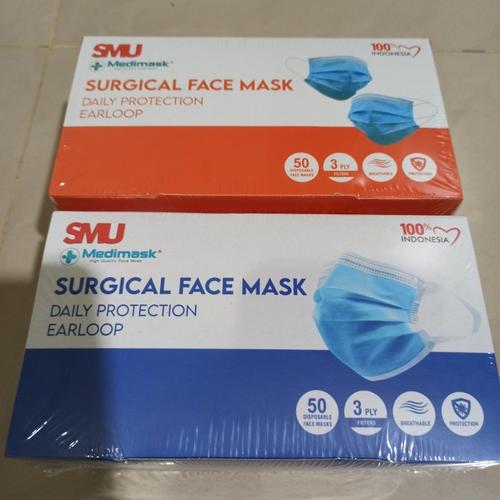 Jual SMU SURGICAL FACE MASK - Masker DEWASA - Jakarta Utara - Skin79 ...