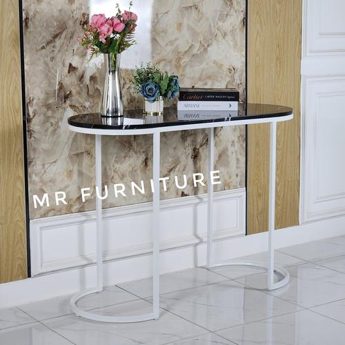 Jual meja oval konsul marmer hitam - Kab. Jepara - Mr Furniture Gallery ...