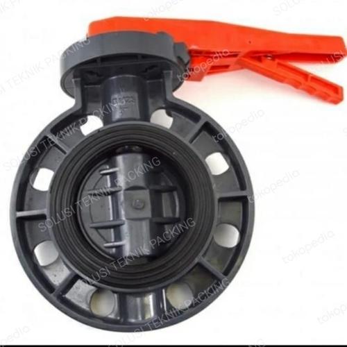 Jual BUTTERFLY VALVE PVC 5" INCH LEVER HANDLE - Jakarta Barat - SOLUSI ...