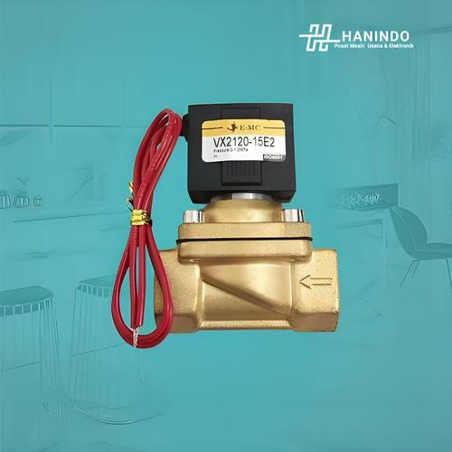 Jual Solenoid Valve VX2120-15 AC220V Series 2/2 Way EMC Pneumatic - Kota Bandung - HANINDO MESIN ...
