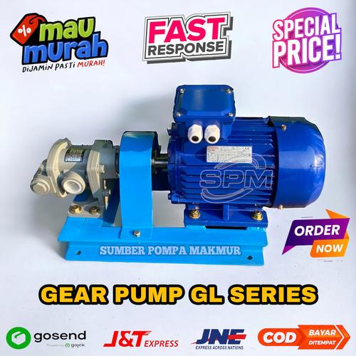 Jual GEAR PUMP GL 13-10 POMPA TRANSFER SOLAR INDUSTRI MODEL KOSHIN ...