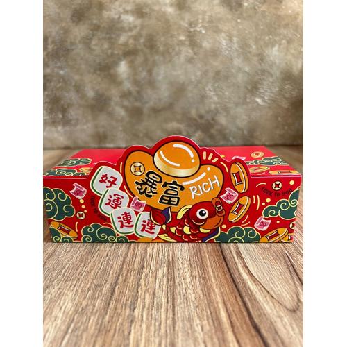 Jual Box Persegi Panjang Kotak Parcel Edisi Imlek Kemasan Bolu Gulung ...