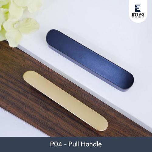 Jual P04 Pull Handle Bar Tarikan Laci modern slim Black Gold Gagang ...