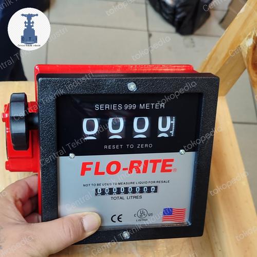 Jual Flow meter Flo Rite Minyak / Solar / Oil 4Digit 11/2" inch ...