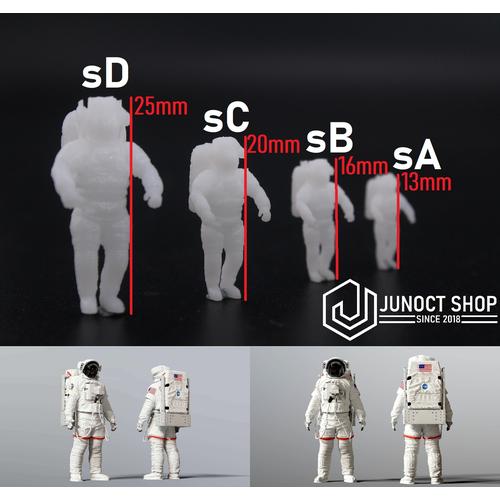 Jual Maket Figure Astronot Putih Diorama Maket Plastik Space Suit Model ...