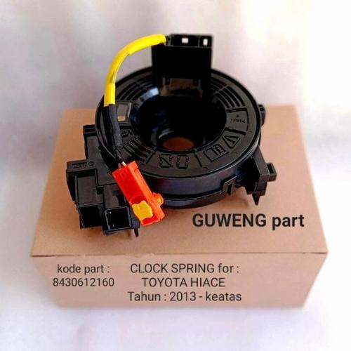 Jual Kabel spiral klakson stir Clock spring TOYOTA HIACE tahun 2013 ...