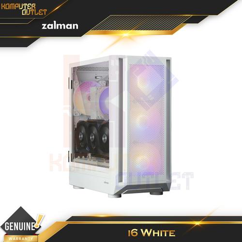 Jual Zalman i6 White ATX Mid Tower Tempered Glass PC Case - Jakarta ...