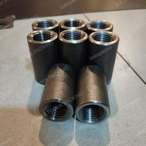Jual Socket Besi Class 3000 NPT Drat 21/2" Inch / Sock drat dalam ...