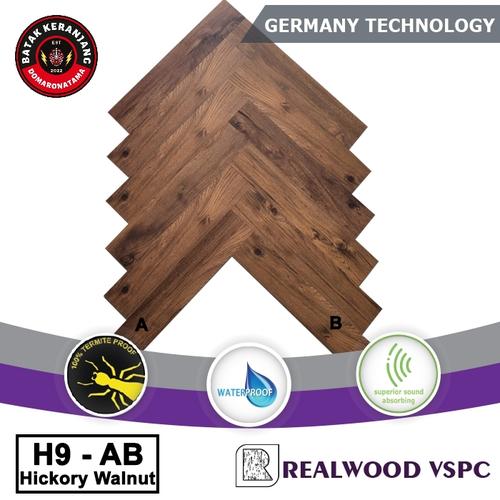Jual Lantai SPC VSPC Realwood 5,5mm (1,5mm IXPE) Herringbone (H9)/BOX - Jakarta Barat - Batak ...