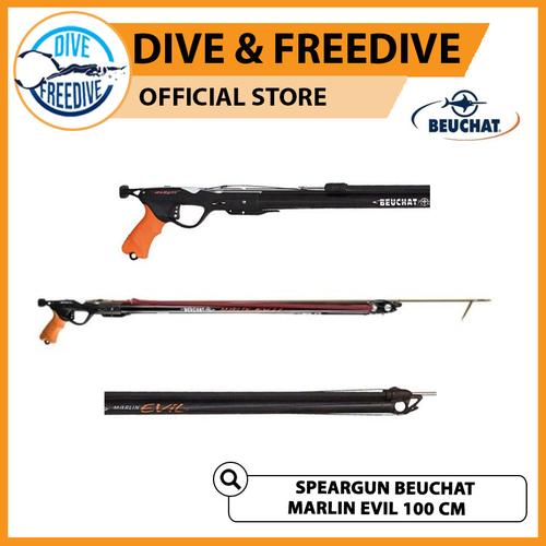 Jual Speargun Beuchat Marlin Evil Open Muzzle Spearfishing Panah Ikan ...