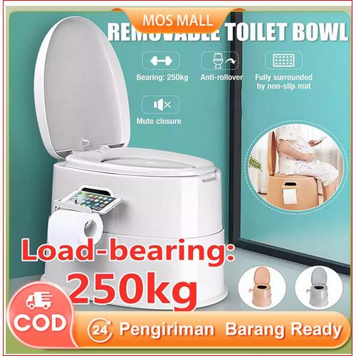 Promo Kloset Closet Duduk Wc Toilet Jongkok Lansia Portable Wanita Dewasa - Kelabu - Kota ...