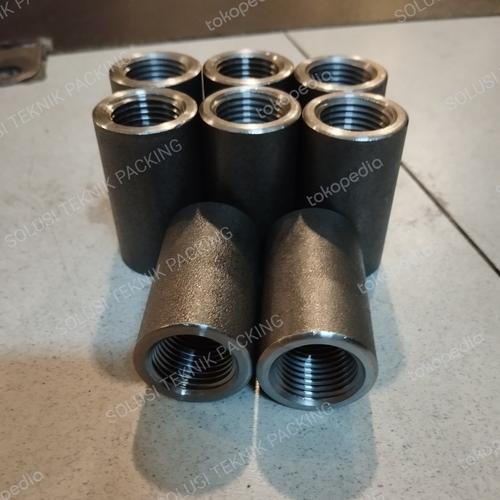 Jual Socket Besi Class 3000 NPT Drat 1" Inch / Sock drat dalam # 3000 ...