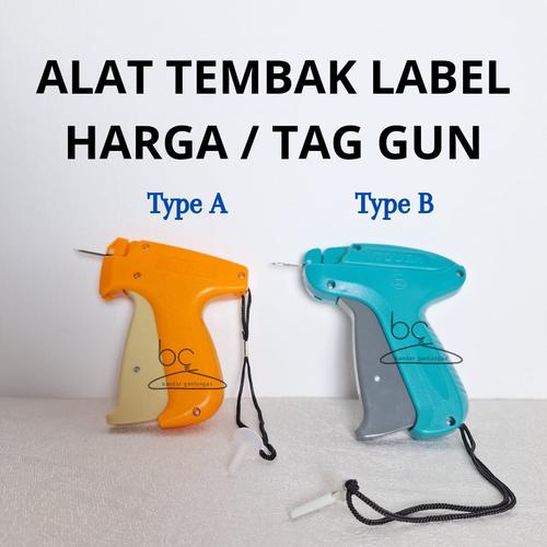 Jual Alat Tembak Label Harga/Tag Gun Pemasang Label Bandrol Hang Tag-BH ...