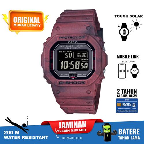 Jual Casio G-Shock GW-B5600SL-4 gwb5600 gw b5600 original garansi resmi ...