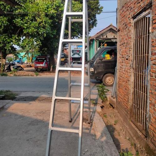Jual Tangga Lipat Baja Ringan FR Jaya ukuran 2,5 Meter -na01 - Jakarta ...