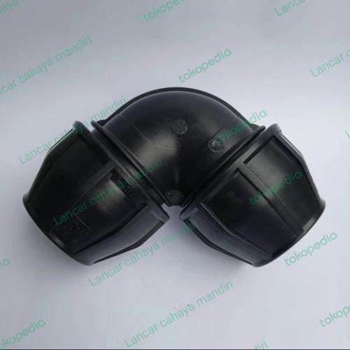 Jual elbow / knee pipa HDPE 11/2" inch / Equal Elbow HDPE 50mm ...
