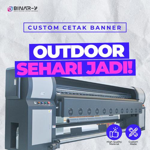 Jual Cetak Banner Print Outdoor/ Spanduk Custom High Res Siap Cetak 1 hari - Flexi 340 gr ...