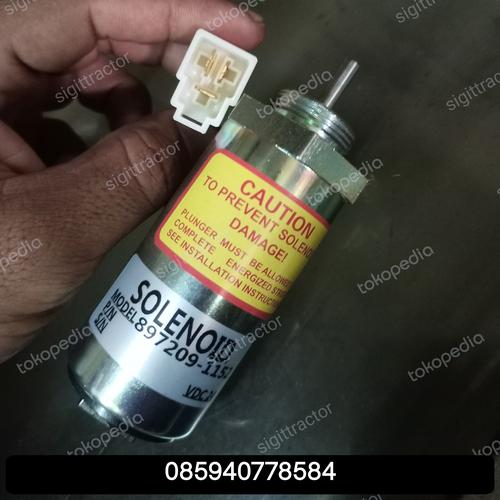 Jual selenoid engine stop sany 75 isuzu 4LE hitachi 897209-1152 VDC 24volt - Jakarta Barat ...