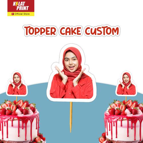 Jual Topper Cake Custom Toper Kue Ulang Tahun Muka Edition - Jakarta ...