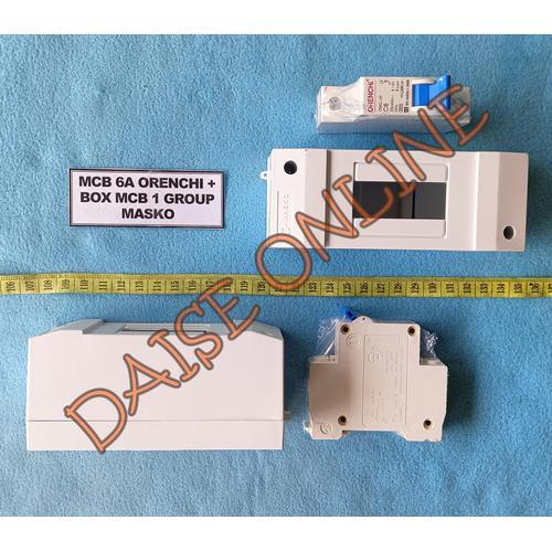 Jual MCB 6A ORENCHI + BOX Mcb MASKO 1 GROUP - Kab. Sidoarjo - DAISE ...