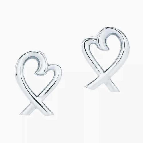 Jual Anting Tiffany&Co Model Love Bolong Silver Perak 925 High Quality ...