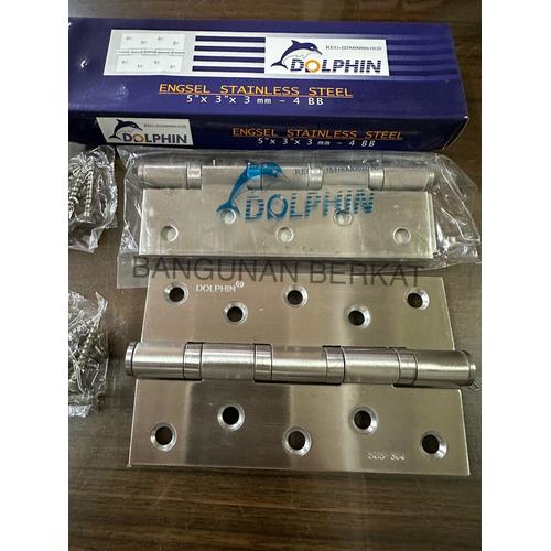 Jual ENGSEL STAINLESS SS 304 DOLPIN 5 INCH - Jakarta Utara - Toko ...