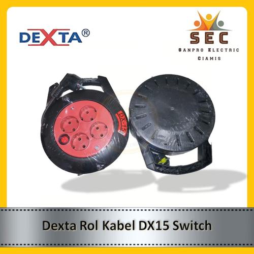 Jual KABEL BOX ROLL DEXTA SAKLAR LAMPU 4L ROL GULUNG 15M DX15 KUNINGAN ...