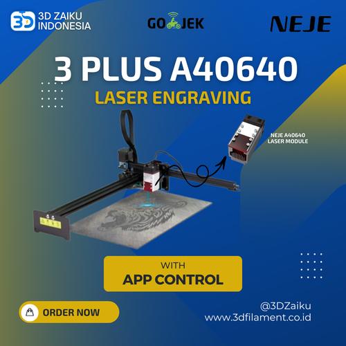 Jual Original NEJE 3 PLUS A40640 Laser Engrave Machine with App Control ...