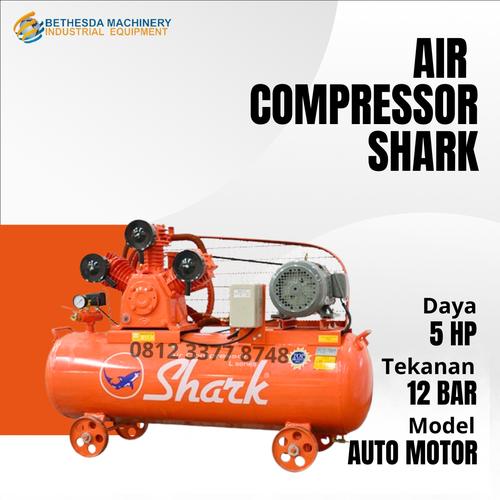 Jual Kompresor Udara 5 HP 10 HP 15 HP 12 BAR Shark Air Compresor Auto ...