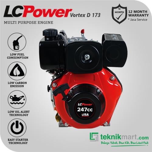Promo LC POWER DIESEL ENGINE VORTEX D 173 ( 5 HP ) Cicil 0% 3x - Jakarta Barat - Teknikmart ...