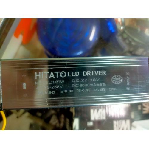 Jual trafo LED hitato 100w / led driver hitato 100w / LED DRIVER 100W ...