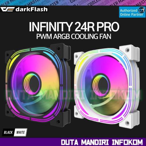 Jual darkFlash INFINITY 24R PRO REVERSE ARGB 120mm PWM Cooling Fan I ...