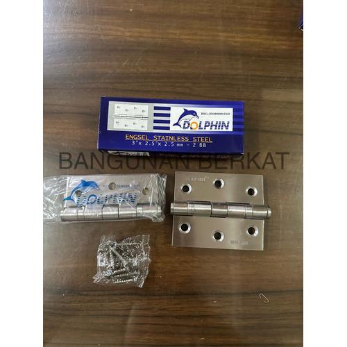 Jual ENGSEL STAINLESS SS 304 DOLPIN 3 INCH - Jakarta Utara - Toko ...