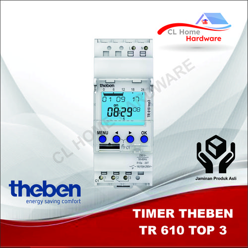 Promo TR 610 TOP3 TIMER DIGITAL AUTOMATIC SWITCH PANEL THEBEN TOP 3 ...