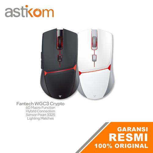 Jual Gaming Mouse Fantech WGC3 Crypto Wireless - Putih - Kota Denpasar - Astikom | Tokopedia