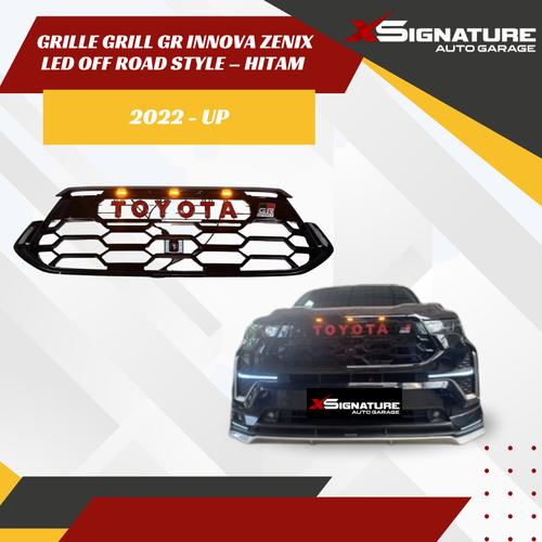 Jual GRILLE GRILL GR TOYOTA INNOVA ZENIX 2022-UP LED OFF ROAD STYLE ...