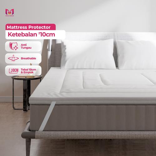 Promo Matras Protector 120/180x200 not Latex Protektor Premium Topper ...