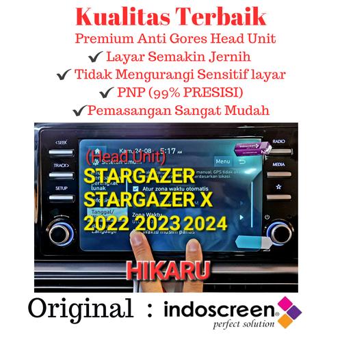 Jual STARGAZER / X 2022 2023 2024 - Anti Gores LCD Head Unit & AC - Hikaru - HEAD UNIT ...