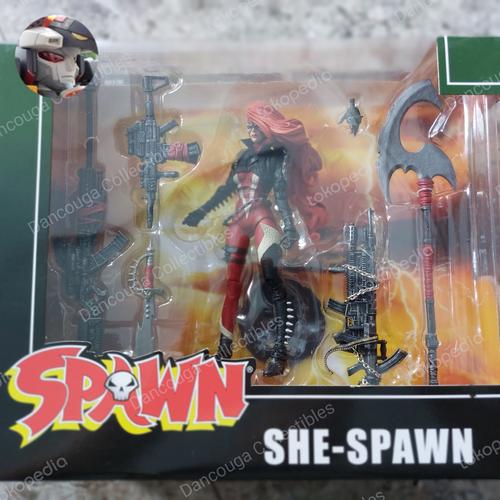 Jual mcfarlane she-spawn shespawn mc farlane deluxe boxset figure spawn ...