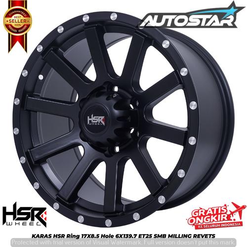 Jual VELG MODEL SEMI OFFROAD HSR RING 17 PAS BUAT MOBIL PAJERO FORTUNER ...