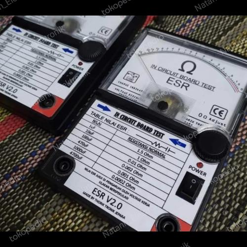 Jual kapasitor capacitor esr analog analogue meter in circuit board ...