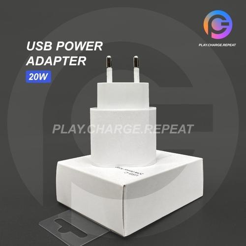 Jual USB-C POWER ADAPTER 20W - FAST CHARGING ADAPTOR 20 WATT - Kota ...