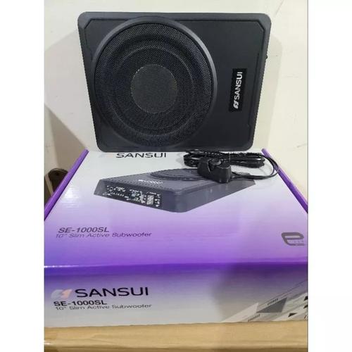 Jual Subwoofer kolong sansui 10 inch/subwoofer sansui 10inch SE-1000SL - Jakarta Pusat ...